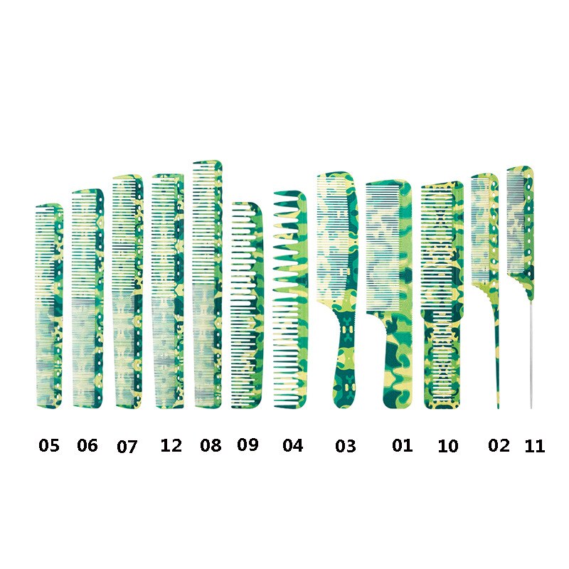 Home Camouflage Highlighting Comb Set