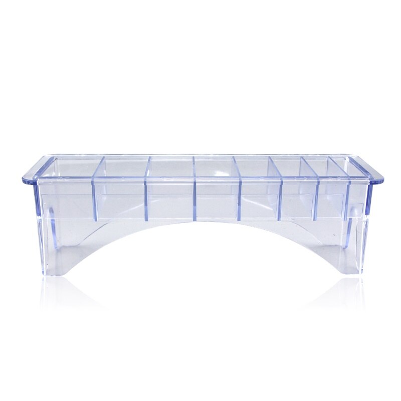 8pcs/set Transparent Hair Clipper Limit Comb